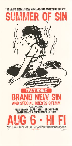 Summer of Sin 2004 - Brand New Sin/Stemm/Sappy Bell - Hi Fi Value ...