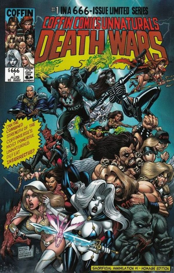 Lady Death: Sacrificial Annihilation #1 (Homage Edition) Value ...