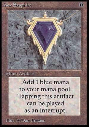 Mox Sapphire (Alpha) Value - GoCollect
