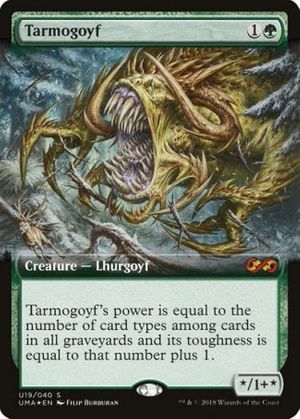 Tarmogoyf (Ultimate Masters Box Topper) Value - GoCollect