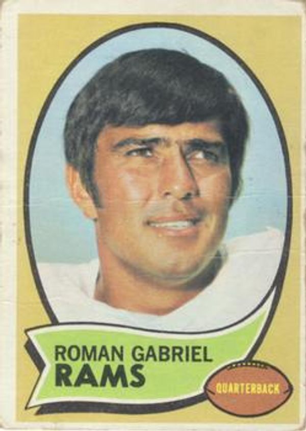 Roman Gabriel 1970 Topps #100 Value - GoCollect (roman-gabriel-1970 ...