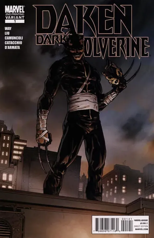 Daken: Dark Wolverine #1 (2nd Printing) Value - GoCollect (daken-dark ...