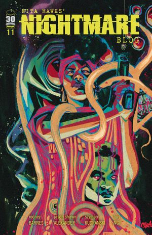 Nita Hawes' Nightmare Blog #11 (Cvr B Visions) Value - GoCollect