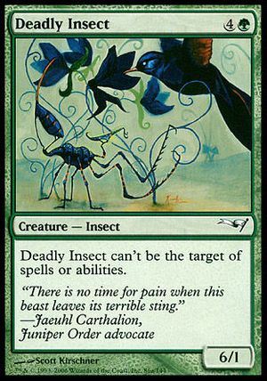 Deadly Insect (Coldsnap Theme Decks) Value - GoCollect