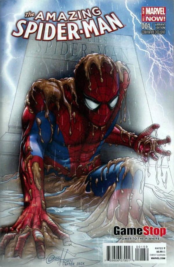 Amazing Spider Man 1 Gamestop Fade Edition Value Gocollect