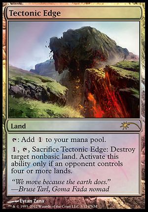 Tectonic Edge (FNM Promos) Value - GoCollect