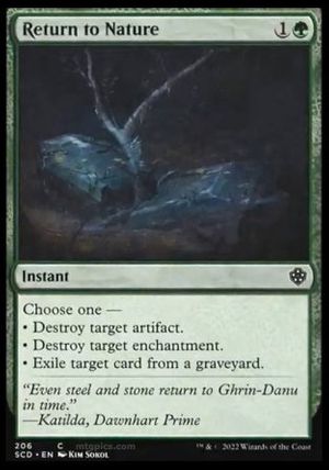 Return to Nature (Starter Commander Decks) Value - GoCollect