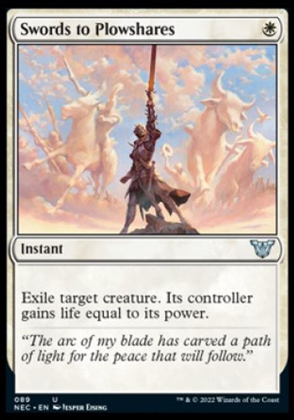 Swords to Plowshares (Kamigawa Neon Dynasty Commander Decks) Value ...