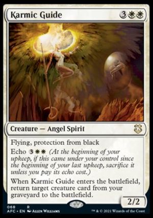 Karmic Guide (D&D Forgotten Realms Commander Decks) Value - GoCollect