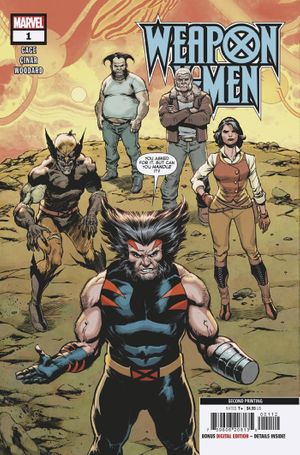 Weapon X-Men #1 (2nd Printing Yildiray Cinar Variant) Value - GoCollect