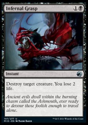 Infernal Grasp (Innistrad: Midnight Hunt) Value - GoCollect