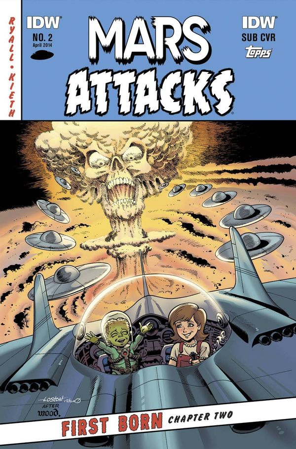 Mars Attacks: First Born #2 (Subscription Var) Value - GoCollect (mars ...