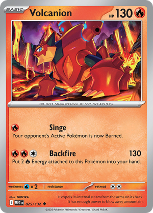 Volcanion (25/132) - Mega Evolution Value - GoCollect