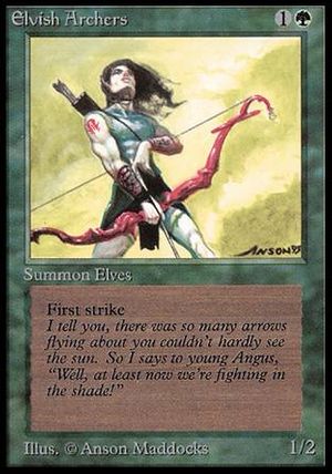 Elvish Archers (Alpha) Value - GoCollect