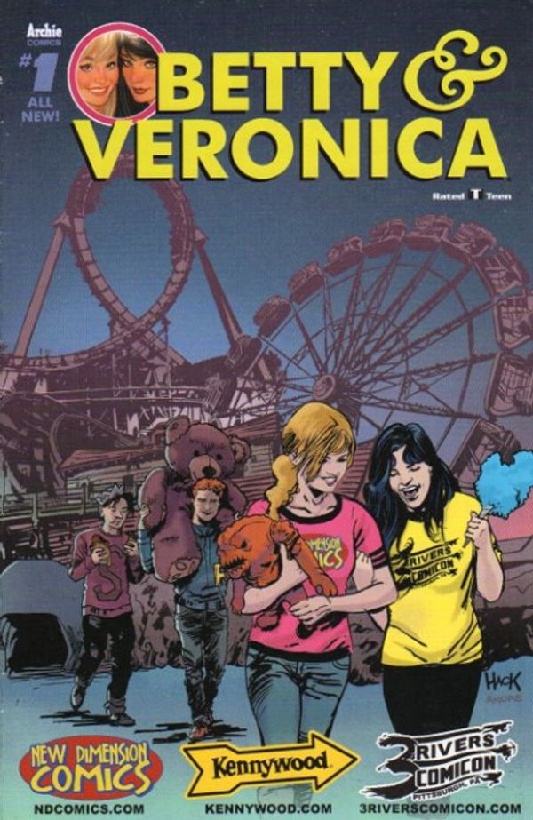 Betty and Veronica #1 (Hack Variant Cover) Value - GoCollect (betty-and ...
