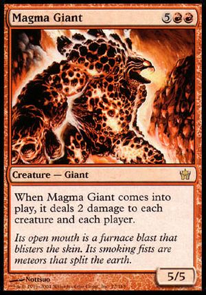 Magma Giant (Fifth Dawn) Value - GoCollect