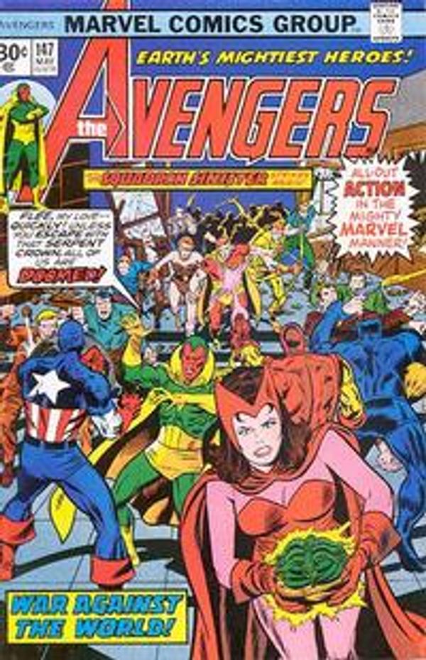 Avengers #147 (30 cent variant) Value - GoCollect (avengers-147-30-cent ...