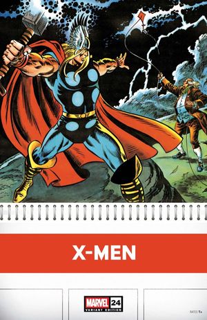 X-Men #24 (John Buscema Bicentennial Calendar Hidden Gem Variant) Value ...
