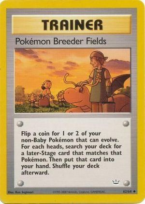 Pokémon Breeder Fields (Trainer) (62/64) - Neo Revelation (Unlimited ...