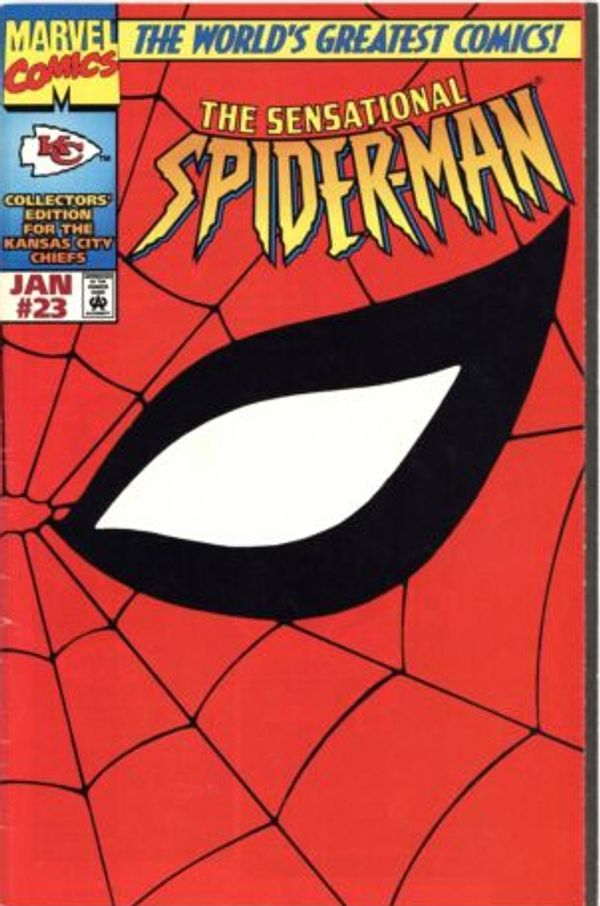 The Sensational Spider-Man #23 (Kansas City Chiefs Edition) Value ...