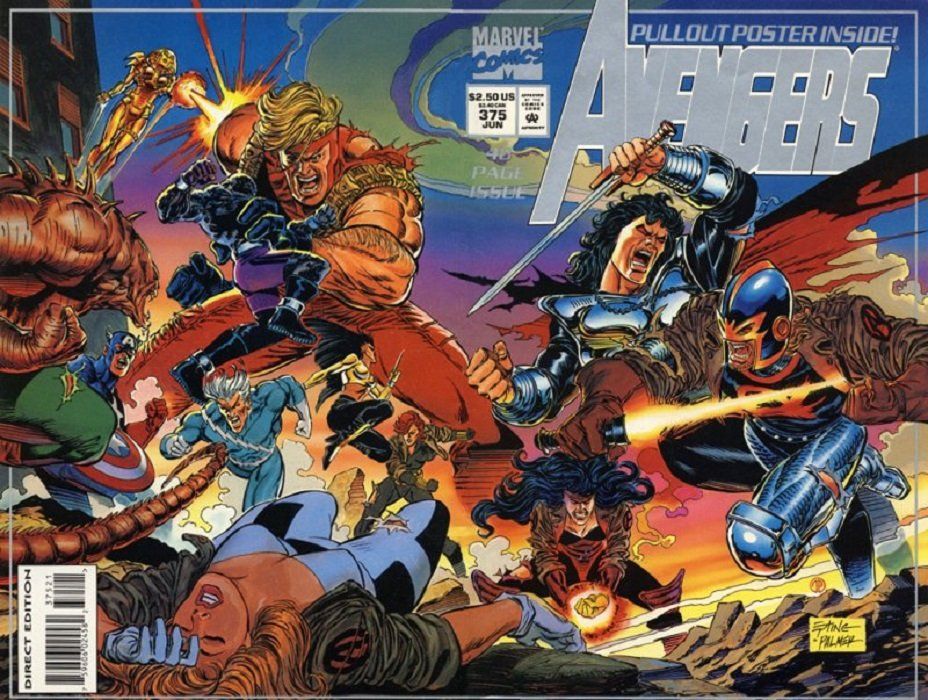 Avengers #375 (Silver Foil Collector's Edition) Value - GoCollect