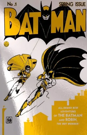 Batman 1 Facsimile Edition Comic Mint Foil Edition Value Gocollect