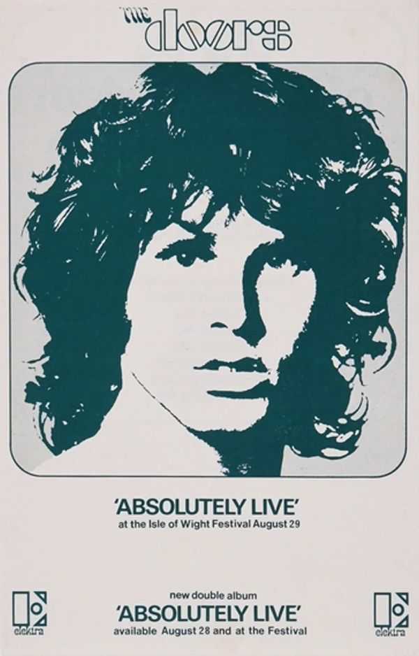 The Doors Absolutely Live 1970 Value - GoCollect (the-doors-absolutely ...