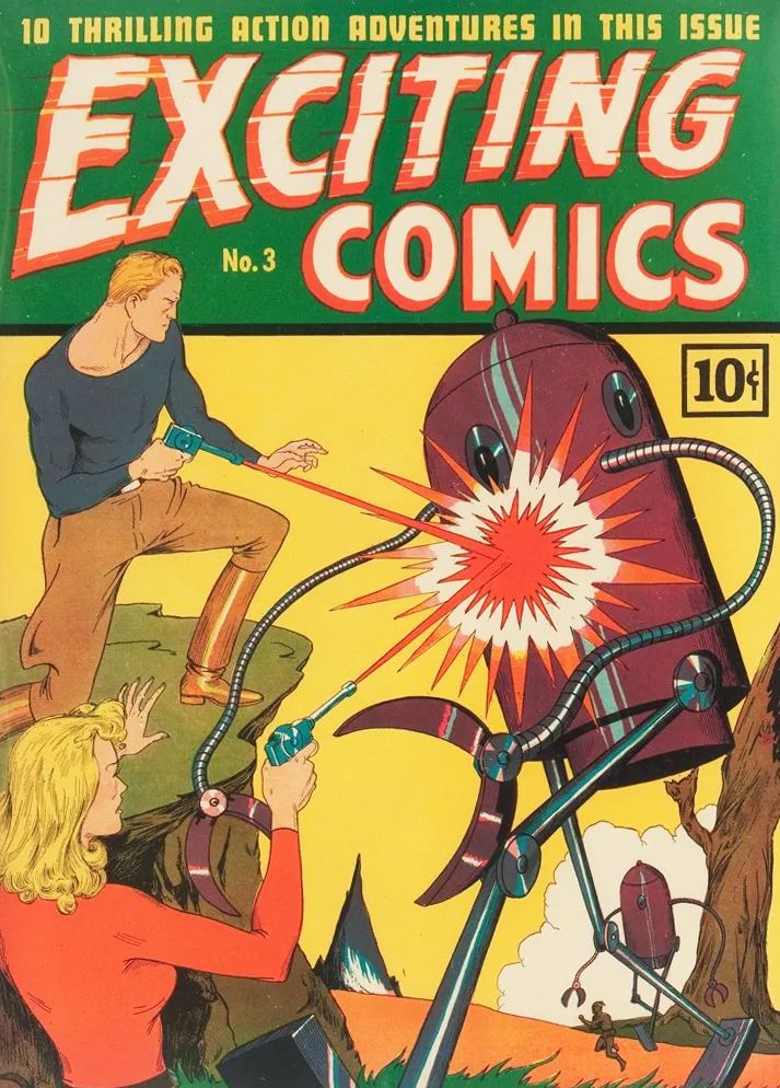 Exciting Comics Comics Values - GoCollect (exciting-comics )