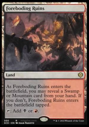 Foreboding Ruins (Starter Commander Decks) Value - GoCollect