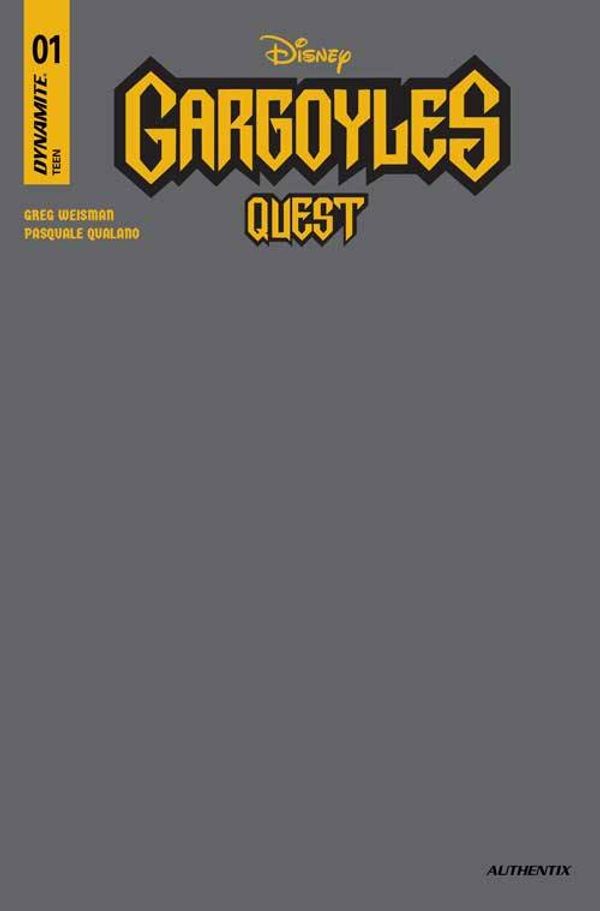 Gargoyles Quest #1 (Cvr K Foc Bonus Stone Grey Blank Authenti) Value - GoCollect (gargoyles ...