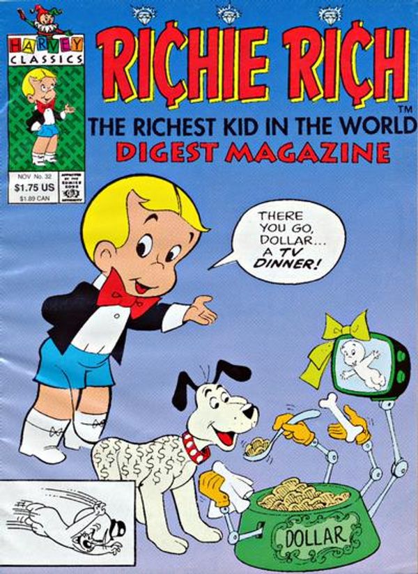 Richie Rich Digest Magazine #32 Value - GoCollect (richie-rich-digest ...