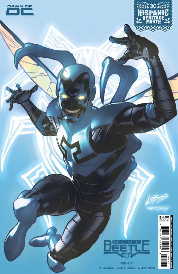 Blue Beetle #1 (Cvr D Pablo Villalobos Hispanic Heritage Month Card ...