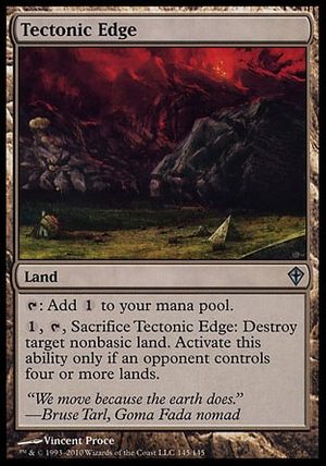 Tectonic Edge (Worldwake) Value - GoCollect