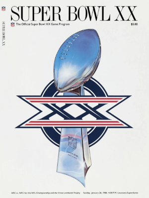 Super Bowl XX Game Program #20 Value - GoCollect