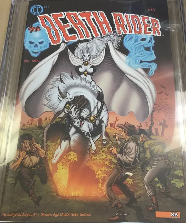 Lady Death: Apocalyptic Abyss #1 (Golden Age Death Rider SB Edition ...