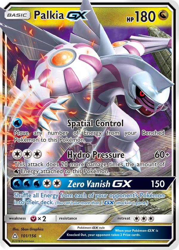 Palkia GX (101/156) - Ultra Prism Value - GoCollect (palkia-gx-101-156-ultra-prism )