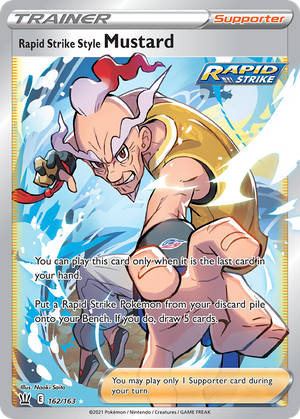 Rapid Strike Style Mustard (Trainer: Supporter) (162/163) - Battle ...
