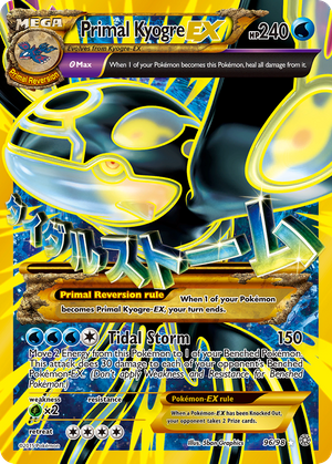 Primal Kyogre-EX MEGA (96/98) - Ancient Origins Value - GoCollect