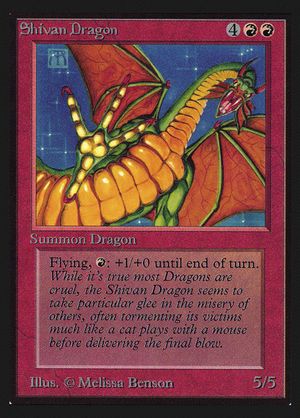 Shivan Dragon (Collector's Edition) Value - GoCollect