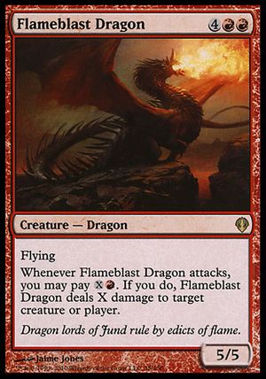 Flameblast Dragon (Archenemy - decks) Value - GoCollect