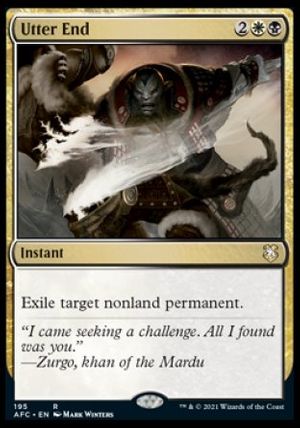 Utter End (D&D Forgotten Realms Commander Decks) Value - GoCollect