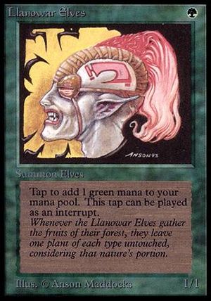 Llanowar Elves (Alpha) Value - GoCollect