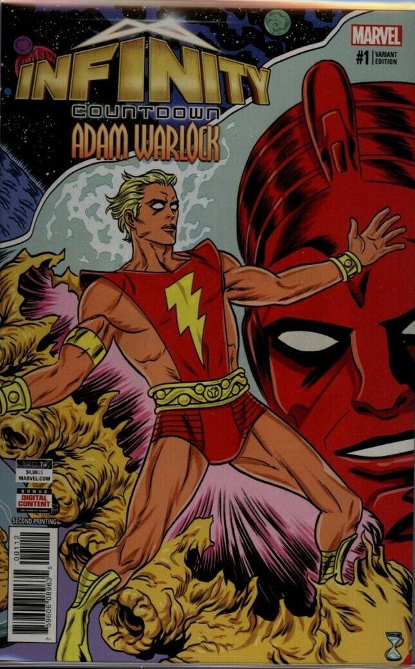 Infinity Countdown: Adam Warlock #1 (2nd Printing) Value - GoCollect (infinity-countdown-adam ...