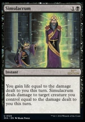 Simulacrum (Magic 30th Anniversary Edition) Value - GoCollect