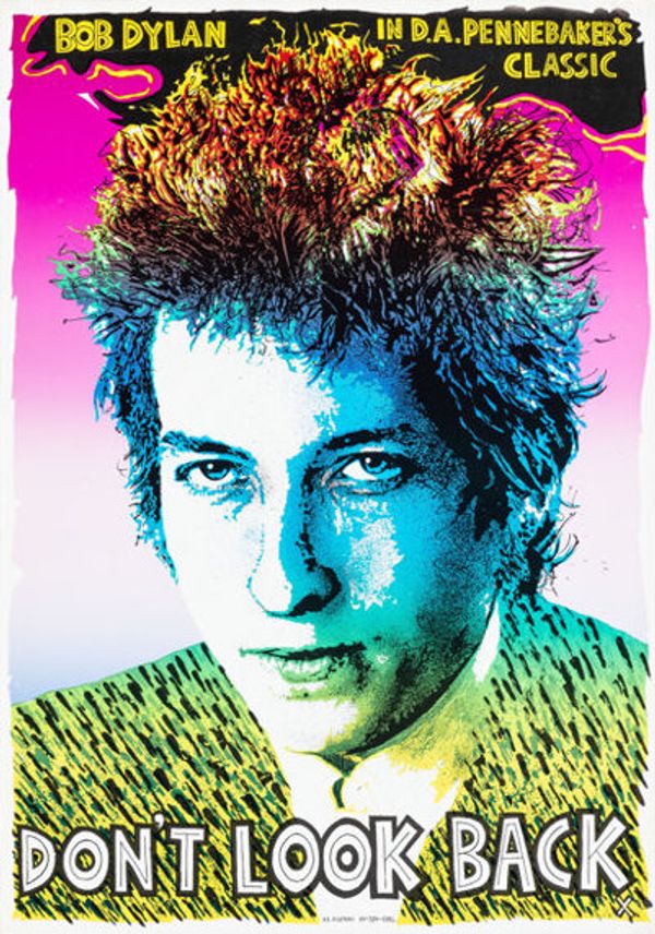 Bob Dylan "Don't Look Back" Film Poster Value - GoCollect (bob-dylan-dont-look-back-film-poster )