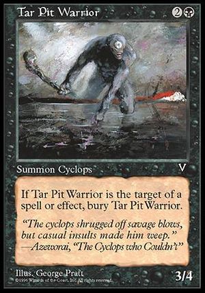 Tar Pit Warrior (Visions) Value - GoCollect