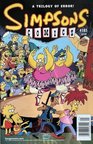 Simpsons Comics #185 (Newsstand Edition) Value - GoCollect