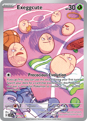 Exeggcute (192/191) - Surging Sparks Value - GoCollect