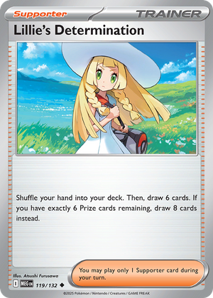 Lillie's Determination (Trainer: Supporter) (119/132) - Mega Evolution ...