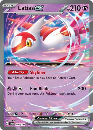 Latias ex (76/191) - Surging Sparks Value - GoCollect